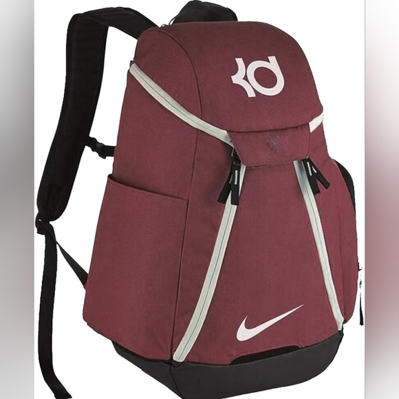 Nike | Bags | Nwt Nike Kd Max Air Elite Backpack Night Maroonbkwhite ...